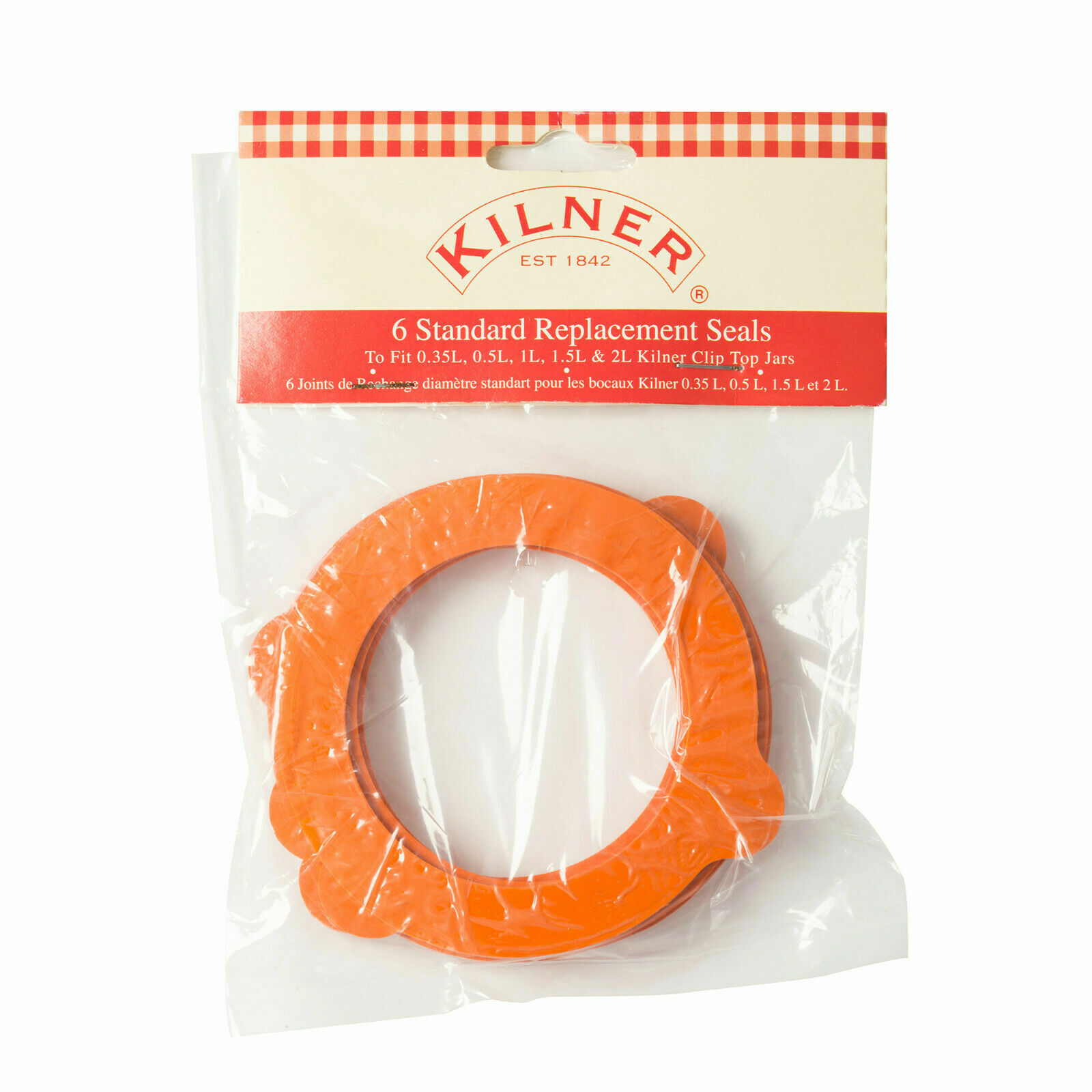 Kilner Clip Top Preserve Jar Sealing Rings 500ML, 1Ltr and 2Ltr jars ...