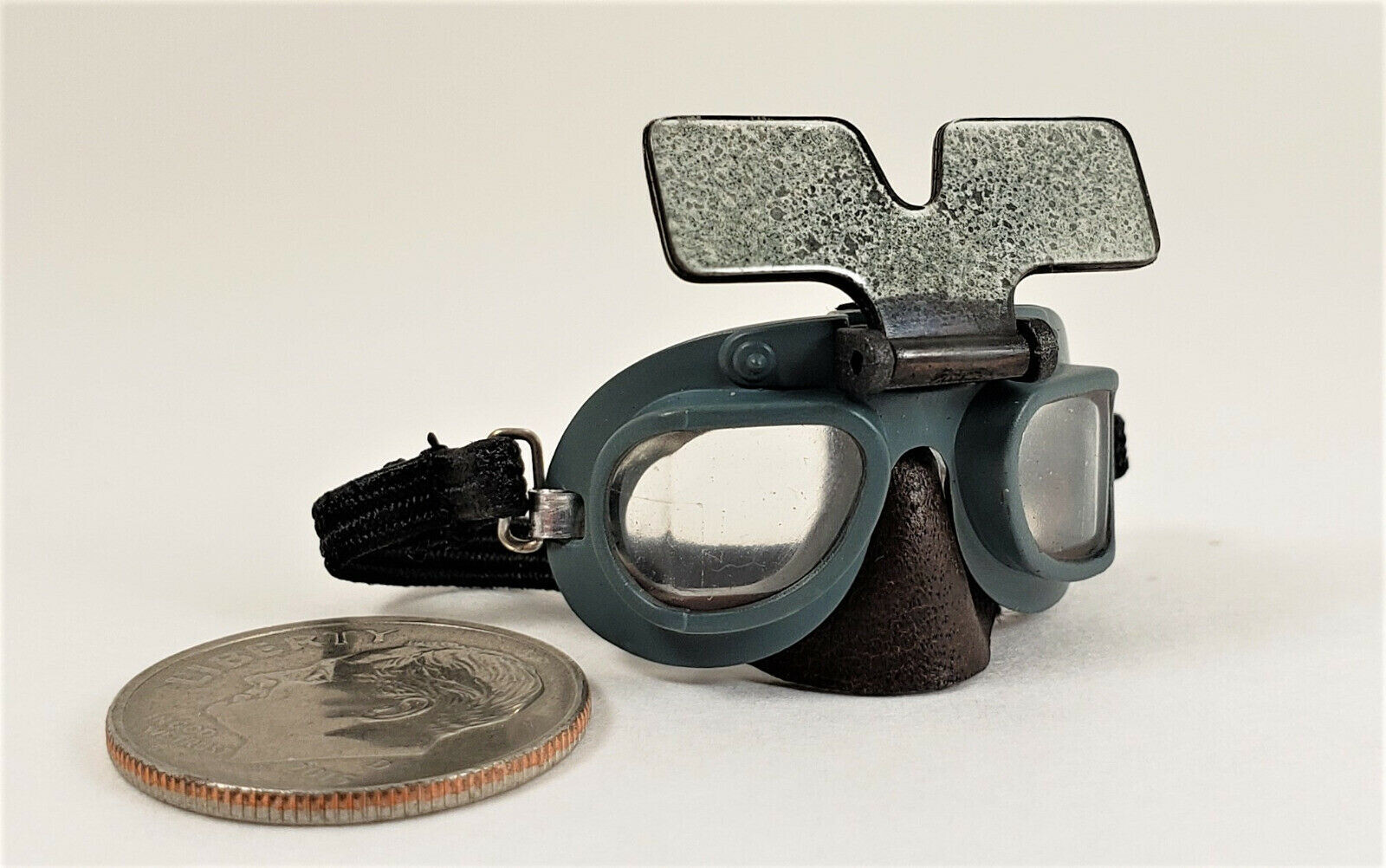 Alert line WWII British Royal air force pilot goggles 1/6 toys Joe bbi ...