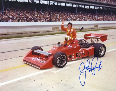 JOHNNY PARSONS JR AUTOGRAPHED INDY 500 8 X 10 PHOTO | eBay
