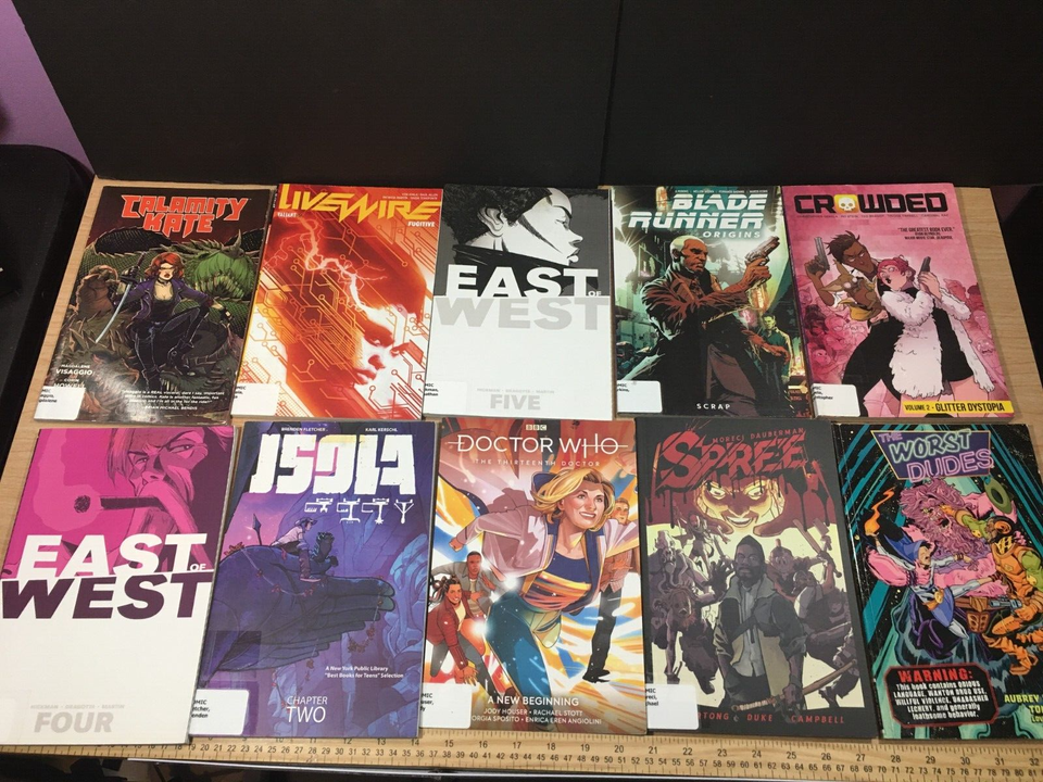 TPB Paperback Mixed Lot of 48 Ex-Library Books | eBay