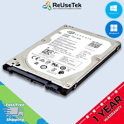 320GB - 1TB 2.5" SATA HDD Mixed Brand/Model Laptop Hard Drive with ...