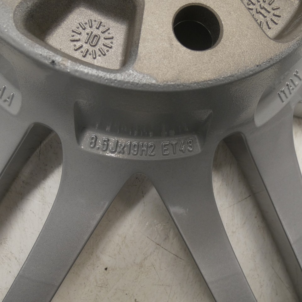 AUDI A4 S LINE LE MANS 19" SILVER ALLOY WHEEL RIM 8.5J OEM 8K0601025AA ...