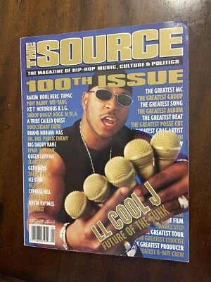 The Source, Hip- Hop Magazine, Issue 100 JAN 1998 (100th issue, LL Cool ...