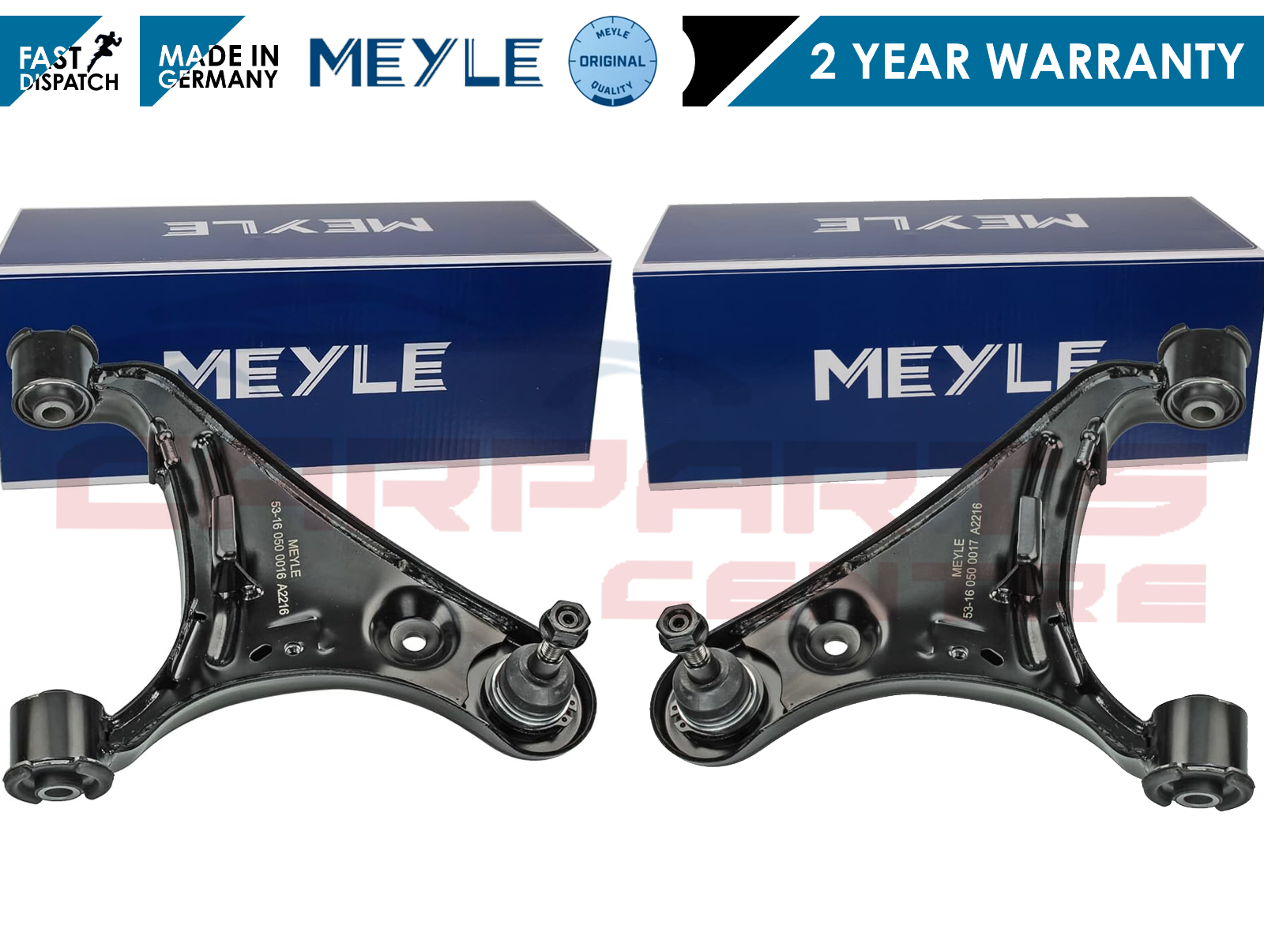 FOR DISCOVERY 3 4 RANGE ROVER SPORT MEYLE SUSPENSION ARMS LR051615 ...