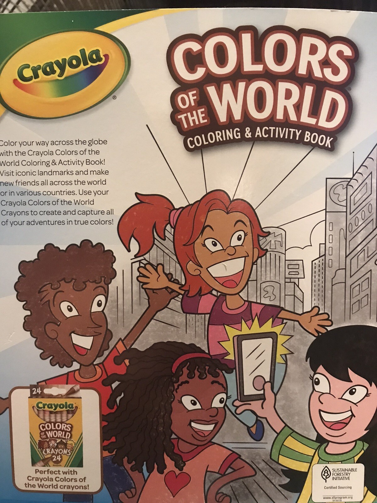 Crayola Colors Of The World Coloring & Activities Book 96 Pages 1 ...