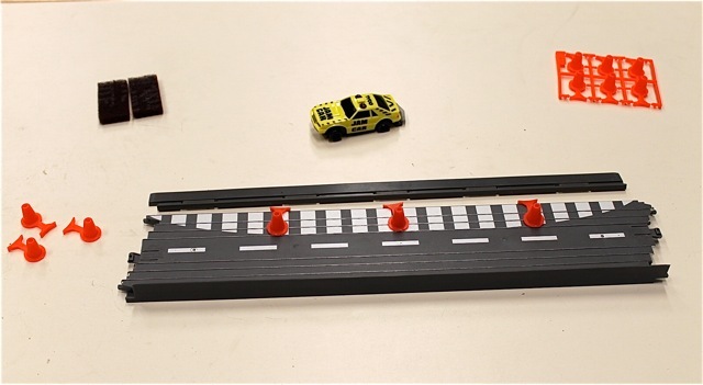 1993 UNUSED TYCO TCR Slotless Slot Car Total Control RACE SET 36ft + 5 ...
