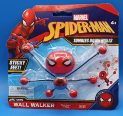 Marvel Spider-Man Sticky Feet Wall Walker Figure Brand New | eBay
