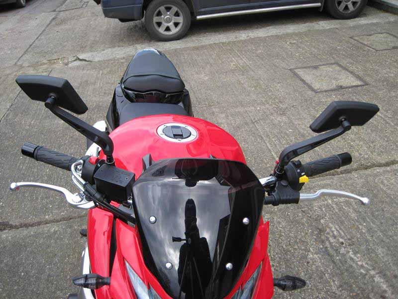 Motorcycle Wing Mirrors for Yamaha VMAX 1200 XJR1200 1300 Fazer XJ600 ...