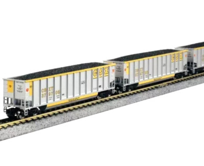 Kato N Scale ~ New 2026 ~ CSX ~ Bethgon Coalporter With Loads ~ 8 Pack ...