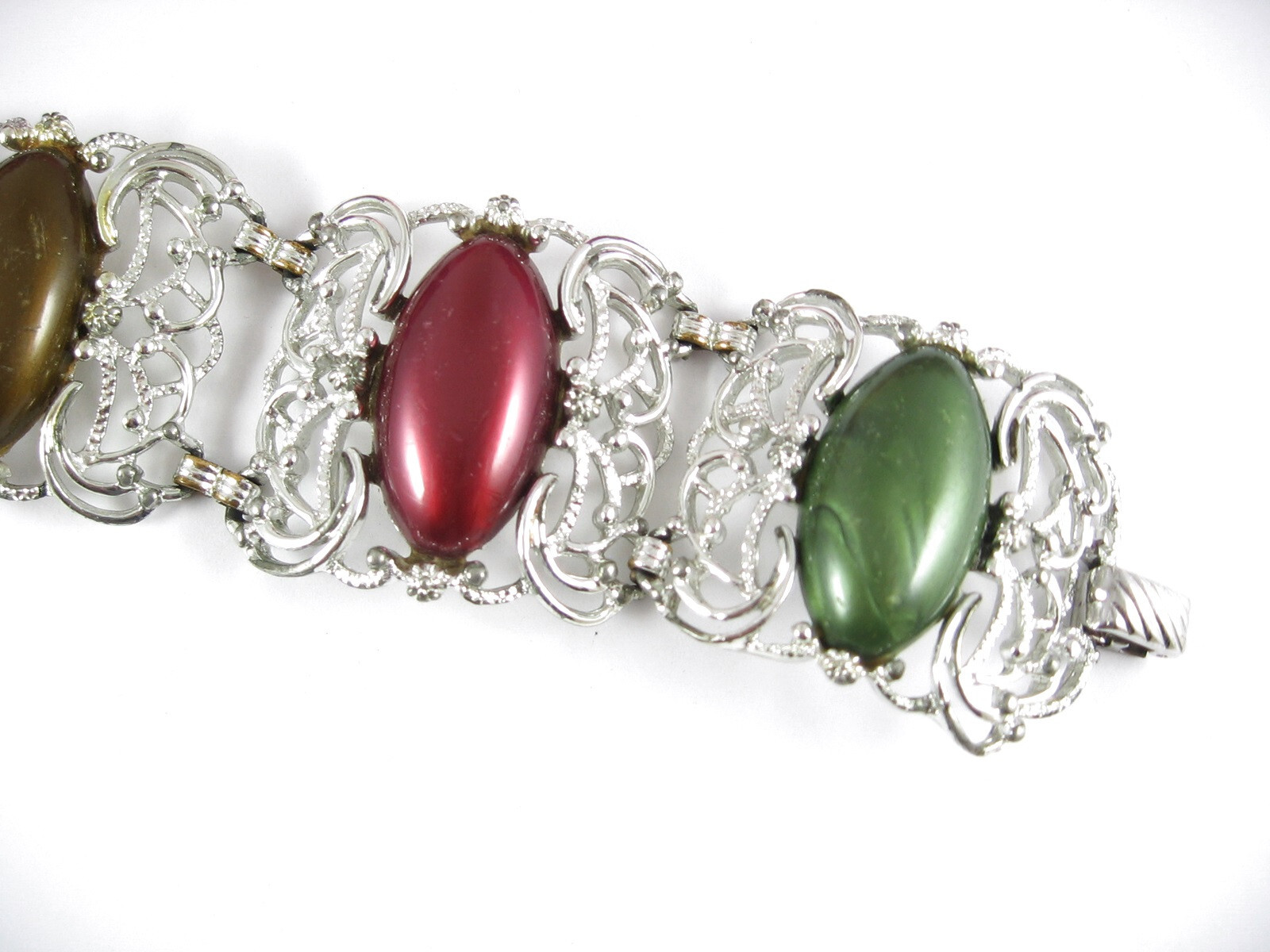 Sarah Coventry CAROUSEL Vintage BRACELET 4 Colorful I… - Gem