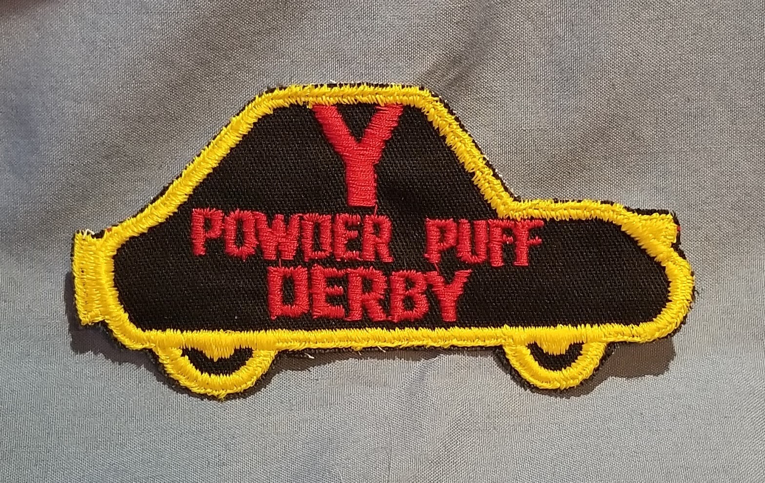 LMH Patch Vintage YMCA YWCA POWDER PUFF Pinewood DERBY Girl Scouts GSA ...