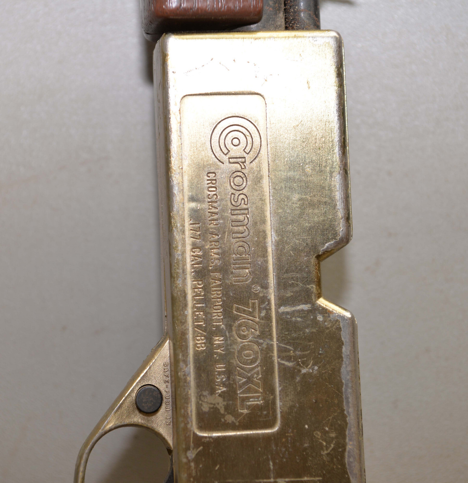 2 Crossman air rifle pellet BB gun 760 Powermaster & 760 XL Gold ...