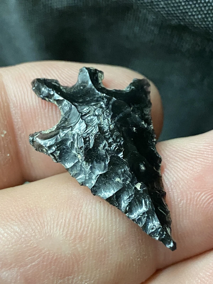 Authentic Obsidian Arrowheads