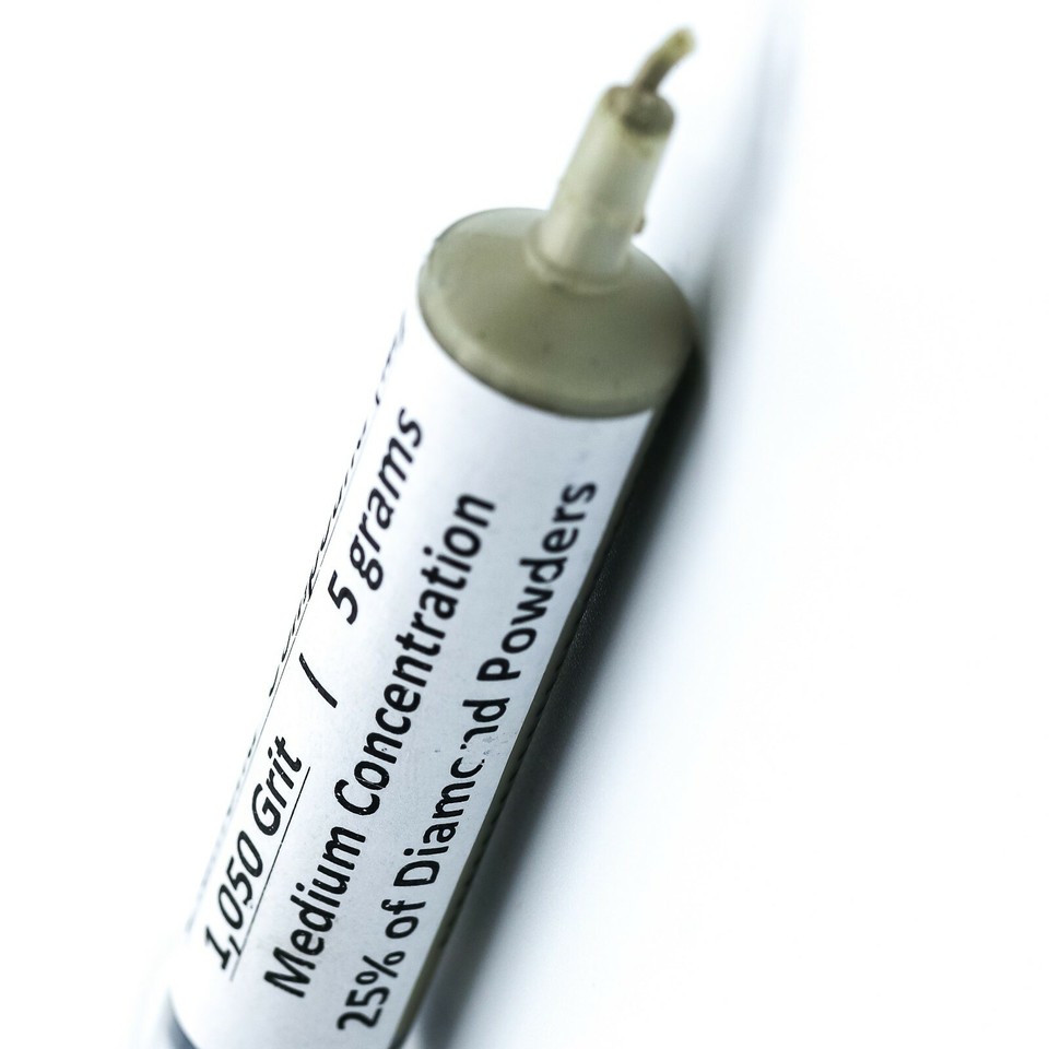 Diamond Paste Compound Polishing Lapidary 5 Gram 200.000 to 400 Grit (M ...