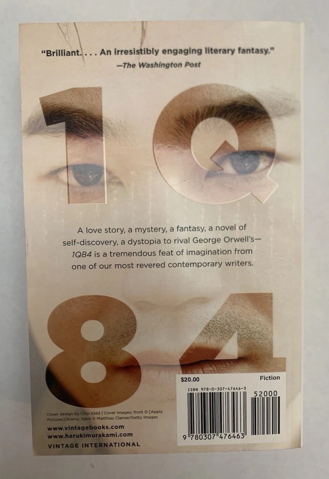 1Q84, Haruki Murakami, vintage international paperback, 2013 | eBay