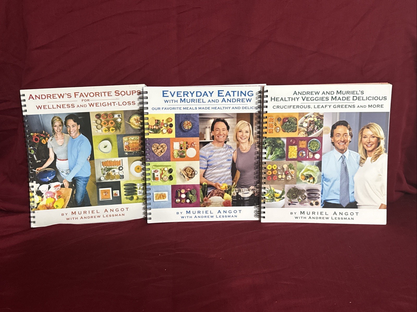 Andrew Lessman's Cookbooks Lot of 3 - Muriel Angot & Andrew Lessman ...
