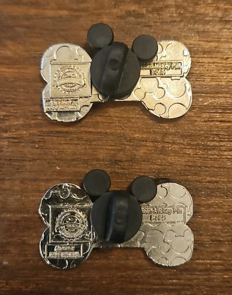 Disneyworld Lady And The Tramp Hidden Mickey Pin Set Of 2 Pins | eBay