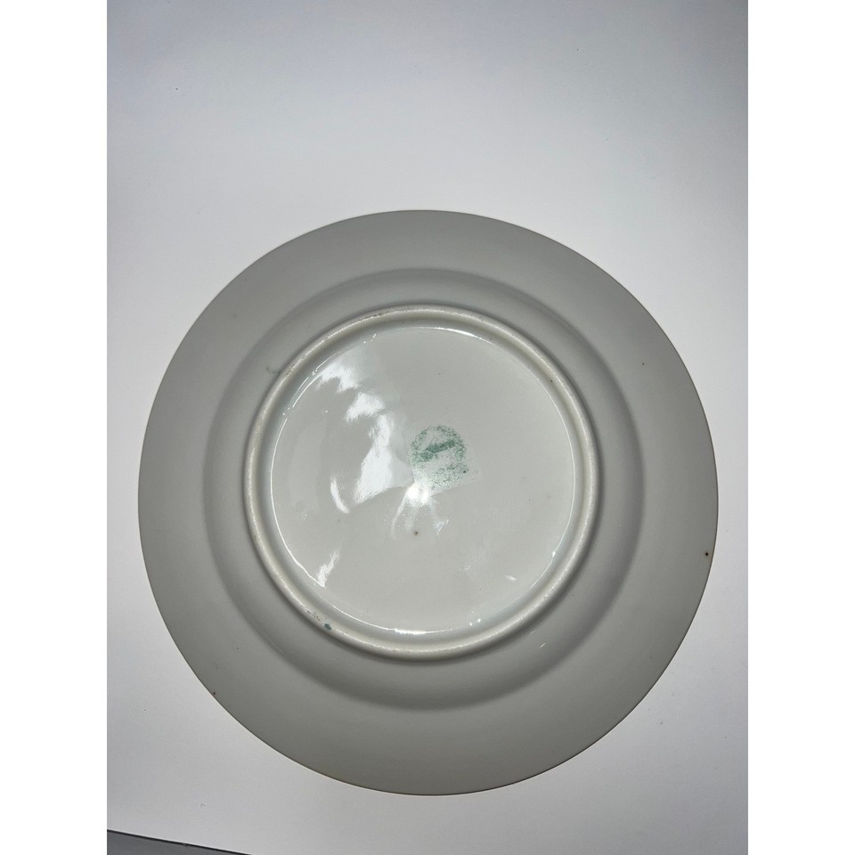 Vintage Decorative Plate Gold Trim Floral Butterfly Design Small Accent ...