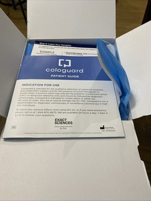 Cologuard Collection Kit Exact Science Colorectal Cancer Screening Kit ...