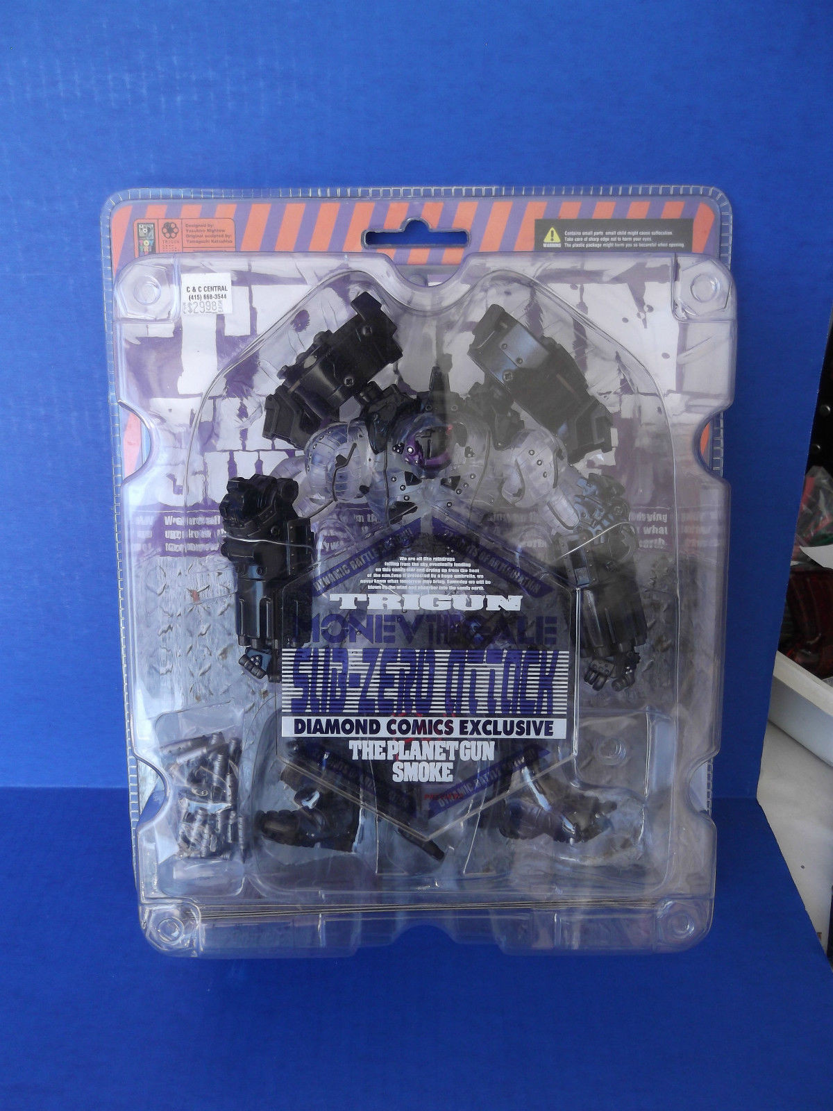 TRIGUN- MONEV THE GALE- SUB ZERO ATTACK EXCLUSIVE "THE PLANET GUN SMOKE ...