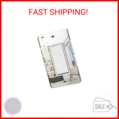 1 Pcs Mirror Light Switch Plates Outlet Covers Durable Wall Plate ...
