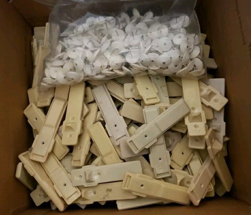200 PIECE LOT- GATOR SECURITY TAGS+ PINS-ANTI-THEFT CLOTHING-BOX | eBay
