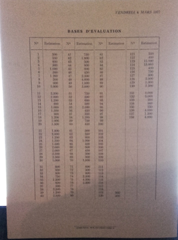 1977 Drouot Rive Gauche Salle N°2 Estampes Originales Modernes Mtres ...