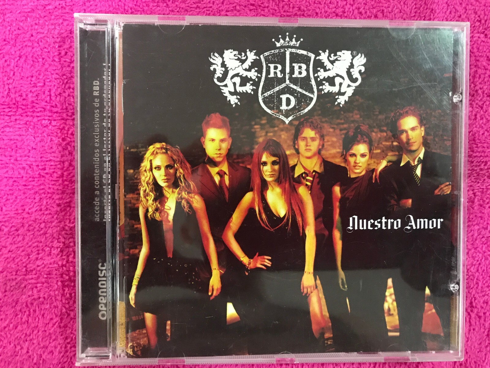 RBD Rebelde Nuestro Love CD Virgin EMI 2006 Edition España Anahi - 2t ...
