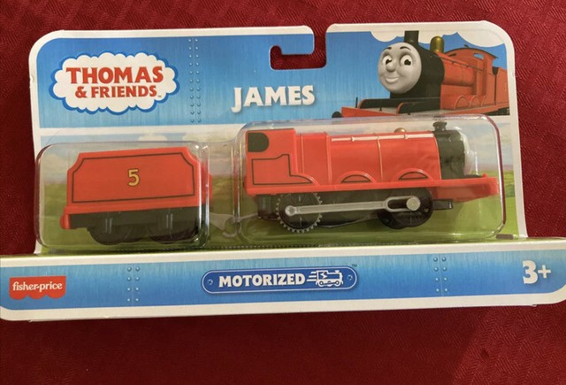 Thomas & Friends Trackmaster Motorized James Train Engine for sale ...