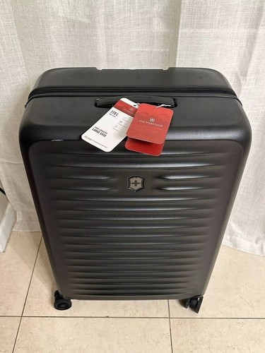 VICTORINOX Airox Advanced Large Luggage Suitcase Black | eBay