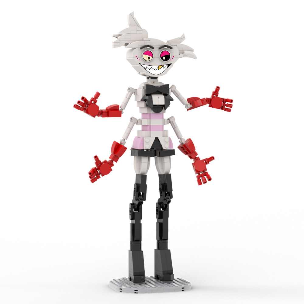 Angel Dust Model Character Action Figure from TV Shows Building Blocks ...