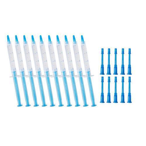 10PC Dental Teeth Whitening Gel Syringes Refills Bleaching Tooth ...