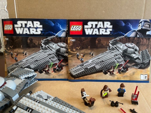 Lego 7961 Star Wars Darth Maul's Sith Infiltrator Ship Complete w ...