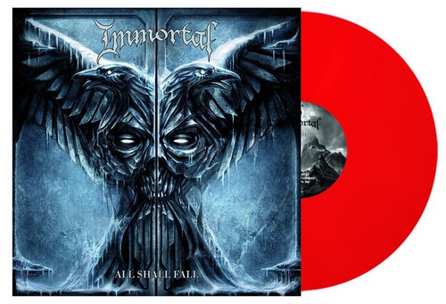 IMMORTAL - ALL SHALL FALL, 2018 GERMAN RED vinyl LP, 300 COPIES, NEW ...