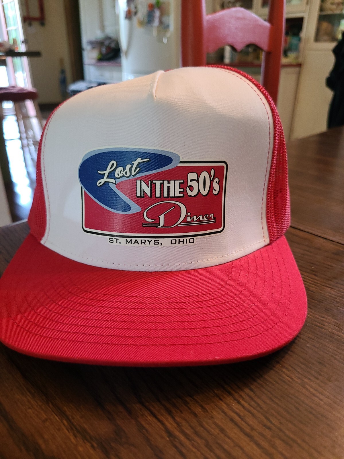 Vintage Snapback LOST IN THE 50S DINER Hat Mesh Trucker Cap | eBay