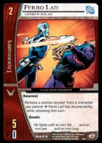 VS System: Ferro Lad, Andrew Nolan - Foil [Played] DC Legion of Super ...