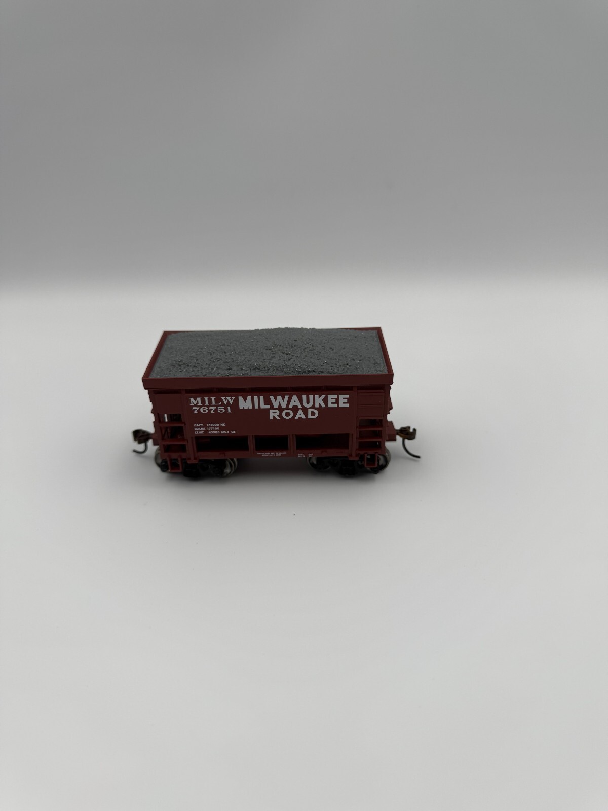 HO Athearn RTR 24' Ore Car Milwaukee Road MILW 76751. ATH 87075, NIB ...