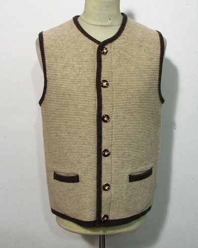 St. Peter Trachten Strickweste Grösse 50 Herren Schurwolle H538 | eBay