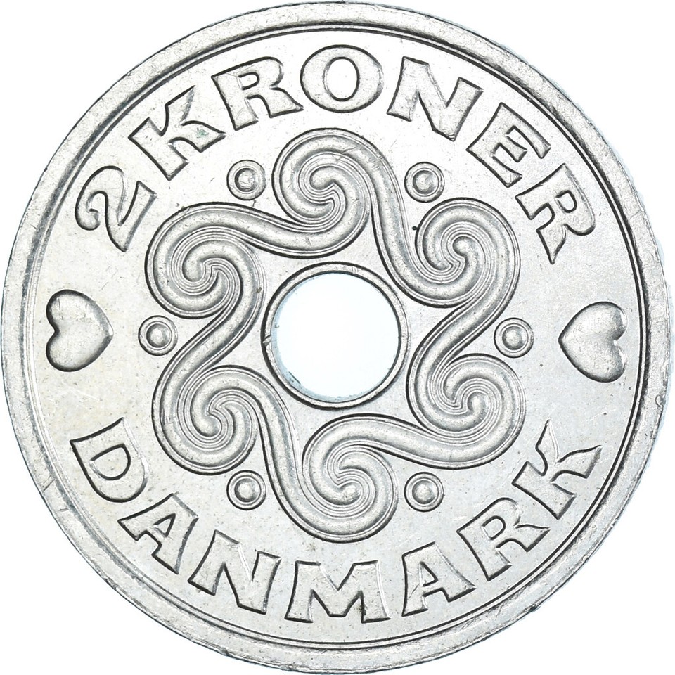 [#1132901] Coin, Denmark, 2 Kroner, 1999 | eBay