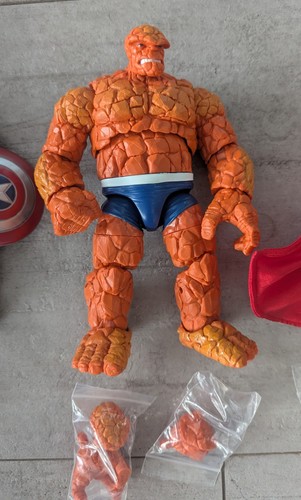 Marvel Legends Lot Captain America, Thor (Ragnarok) and The Thing | eBay