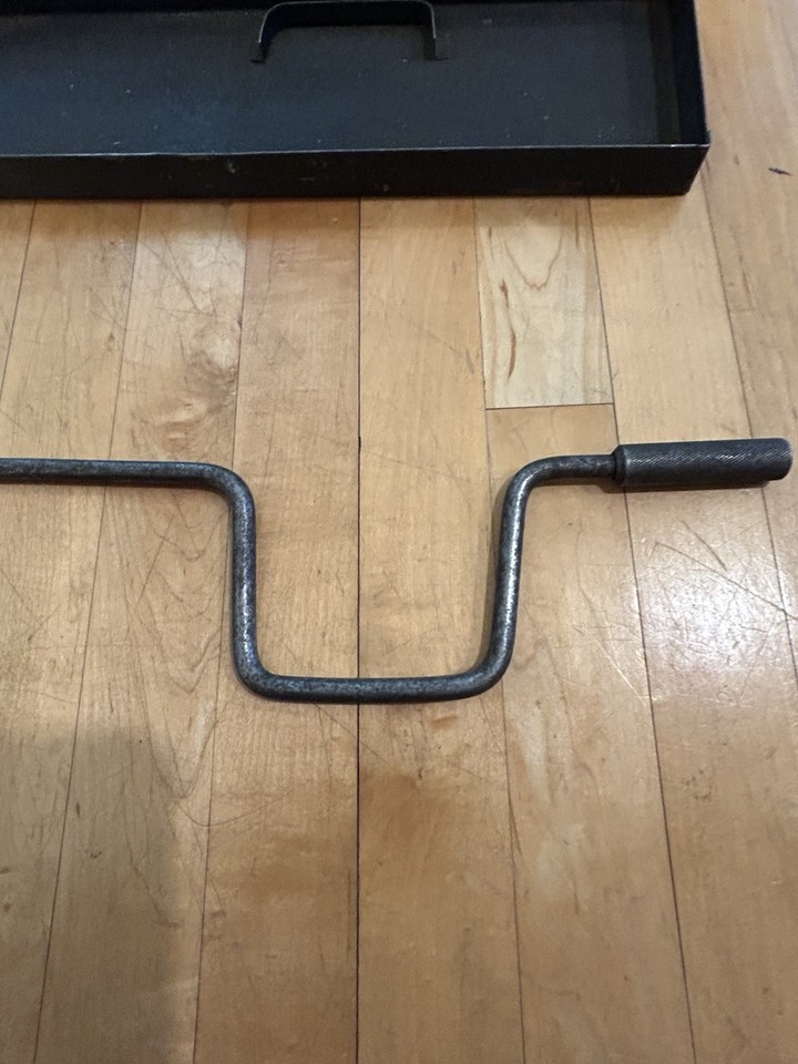Very Early Craftsman Circle H 3/8 Drive Hand Crank Socket Wrench w ...