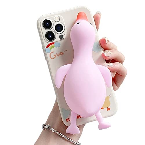 Compatible with Case, Cartoon Cute Squishy 3D Finger Pinch iPhone 15 ...