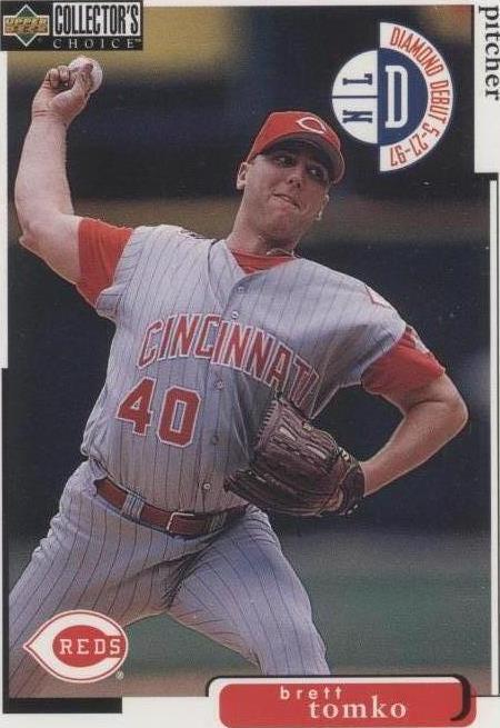 1998 Upper Deck Collector's Choice - Diamond Debut Brett Tomko #73 for ...
