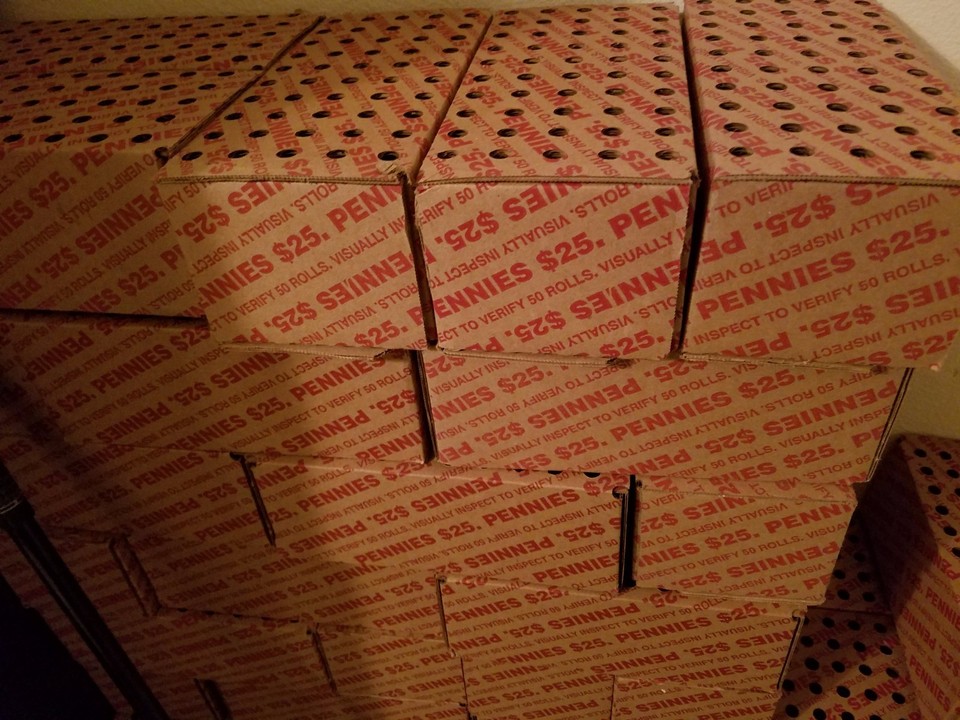 100 Empty Authentic Bank Boxes for Dollars. Good Condition, Collectible ...
