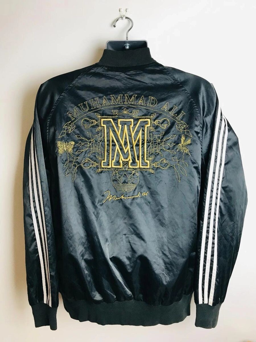 Adidas Muhammad Ali varsity bomber jacket from 2005 Vintage | eBay UK