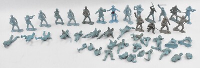Marx Civil War Soldiers Plastic Army Men Toy Figure Lot | eBay
