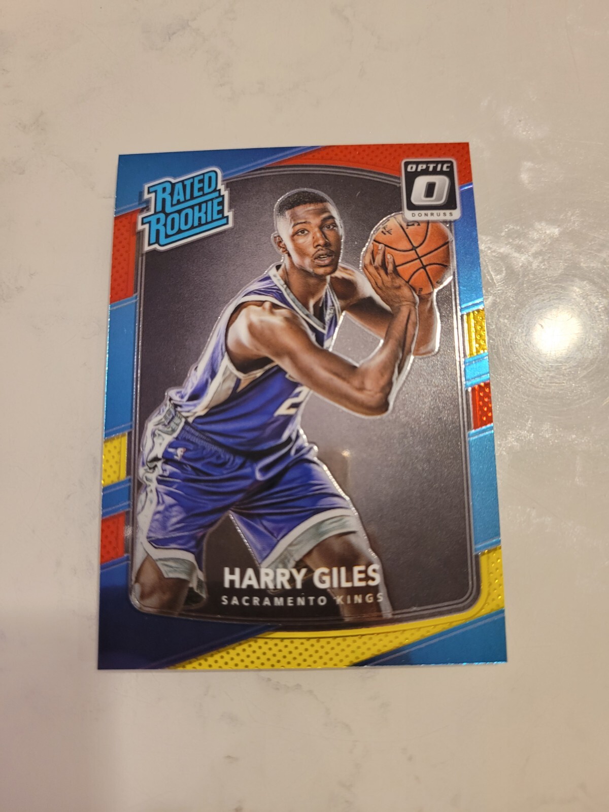 2017 Panini Donruss Optic Harry Giles Red And Yellow Rated Rookie #181 ...
