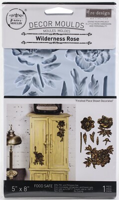 Prima Marketing Re-Design Moulds 5"X8"X8mm WILDERNESS ROSE #647506 | eBay