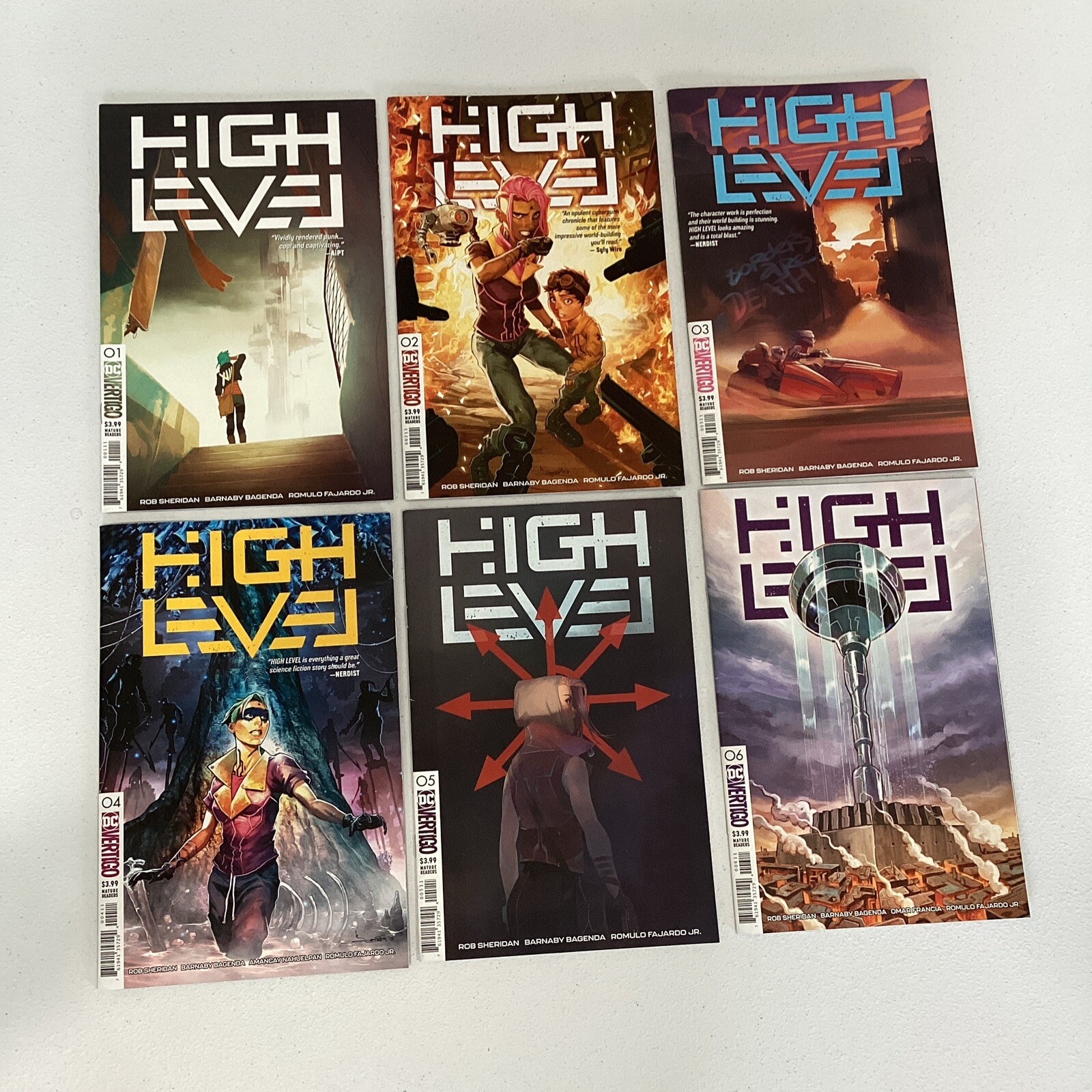 High Level #1-6 Complete Set 1 2 3 4 5 6 DC Vertigo 2019 (HL02) | eBay