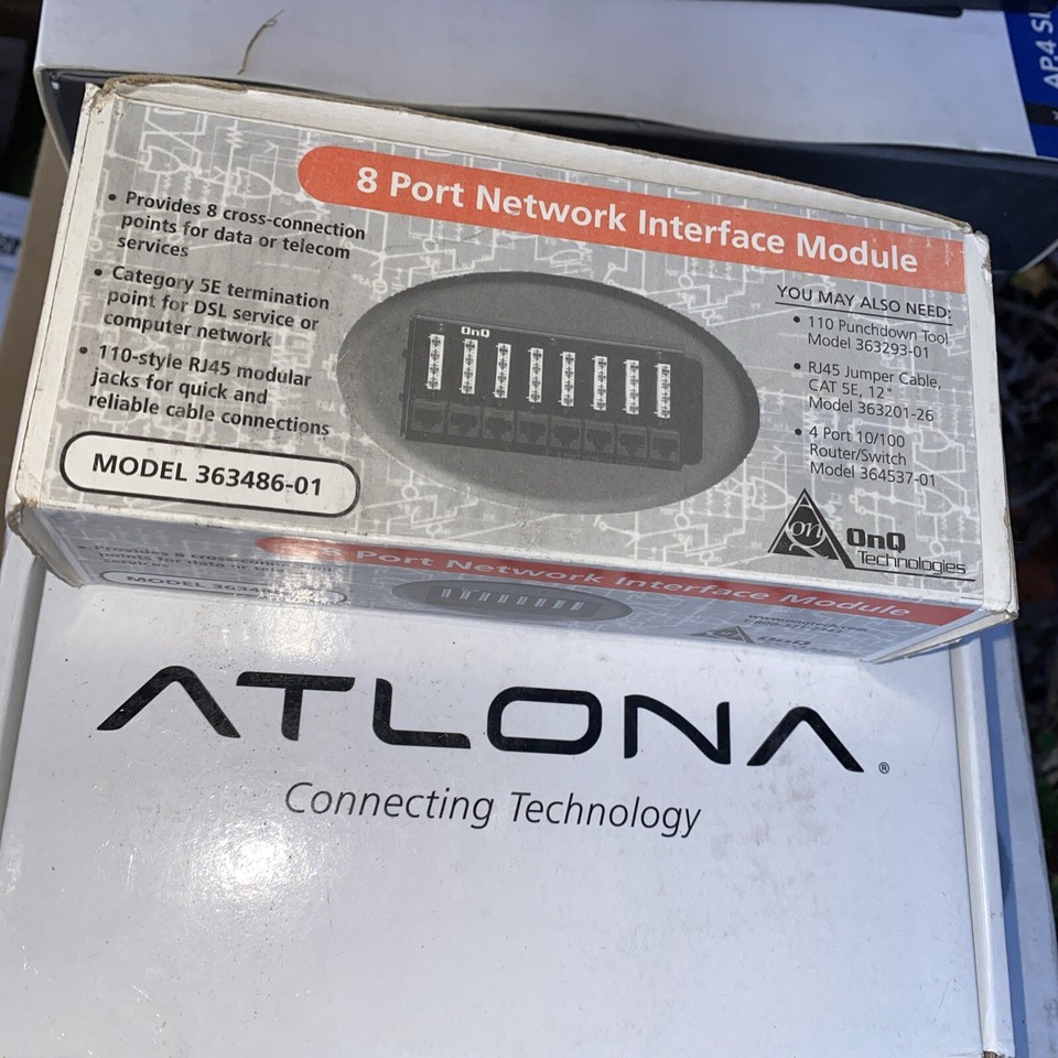 OnQ 8 Port Network Interface Module PN 363486-01 | eBay